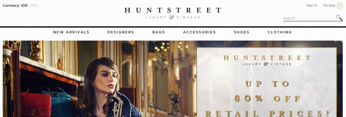 Surga Barang Branded Secondhand di Hunt Street